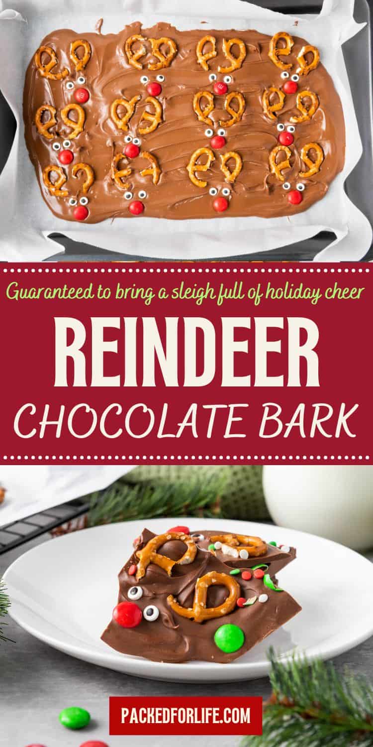 Easy Chocolate Reindeer Bark Will Be the Star of Your Holiday Treats