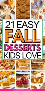 25+ Delicious Fall Desserts Your Family Won’t Be Able To Resist