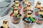 Graveyard Dirt Cups Are The Ultimate Creepy Halloween Treat