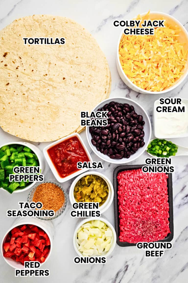 Easy Tex Mex Sheet Pan Beef Quesadillas