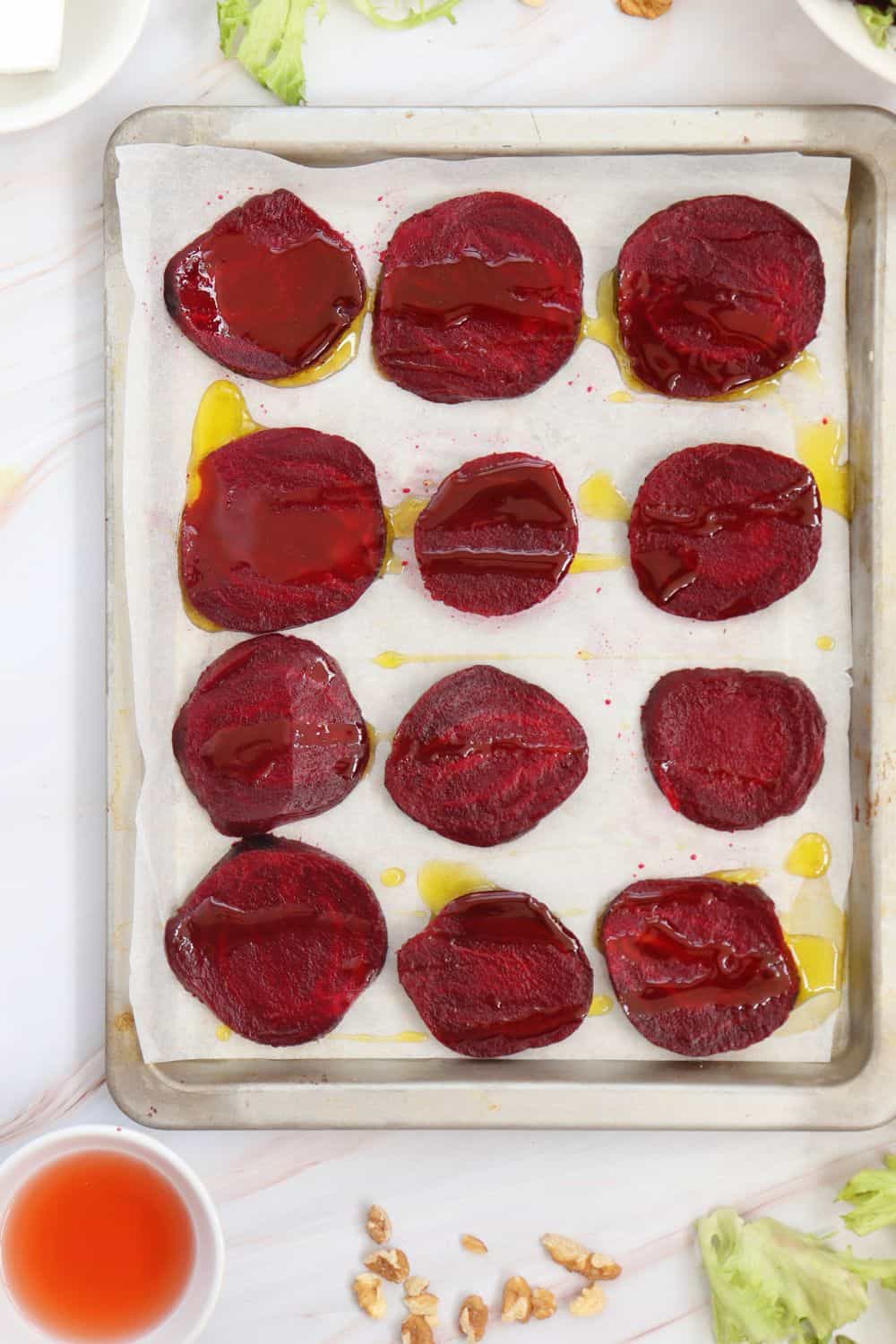 Roasted Beet and Goat Cheese Salad