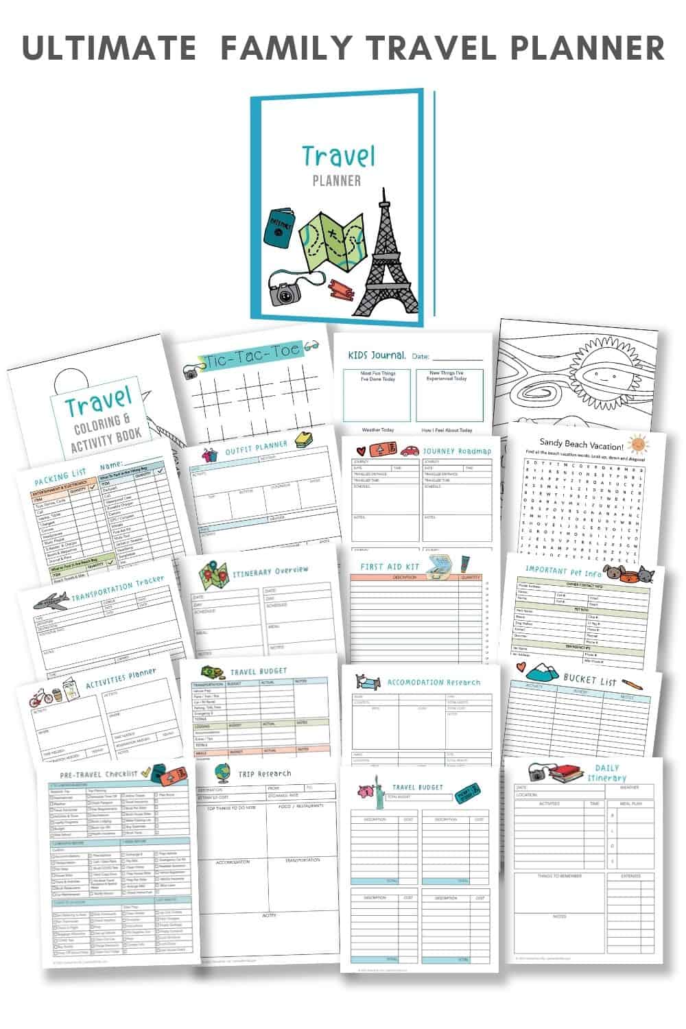 Printable Camping Planner: For Easy & Fun Camping Trips