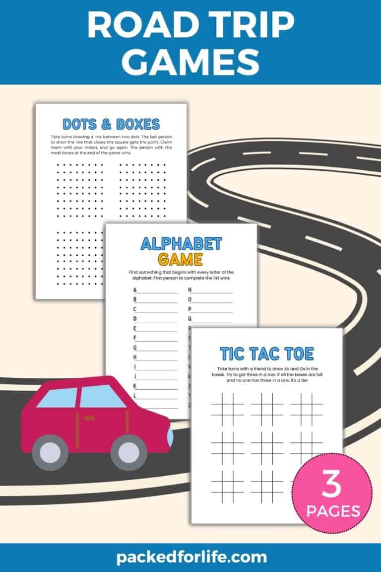 No More “Are We There Yet?”: Road Trip Activity Pack Kids Will Love