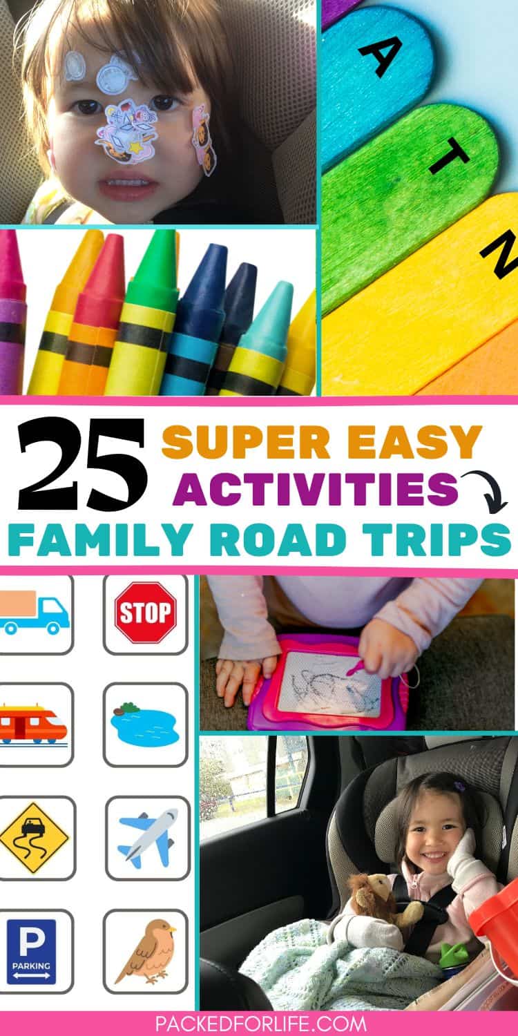 25 Easy Road Trip Activities for Toddlers & Preschoolers