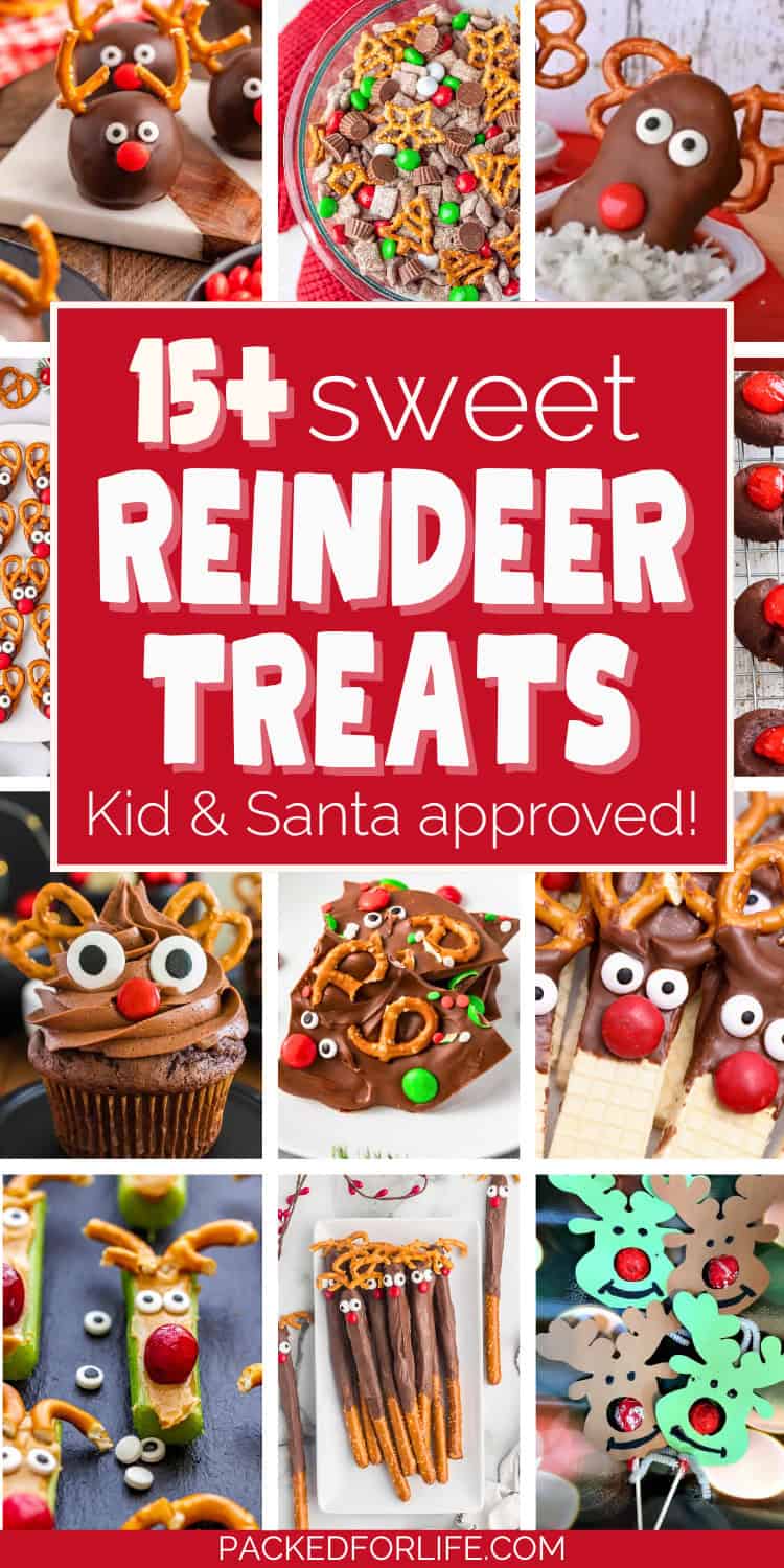 15+ Cute Reindeer Snacks for Kids