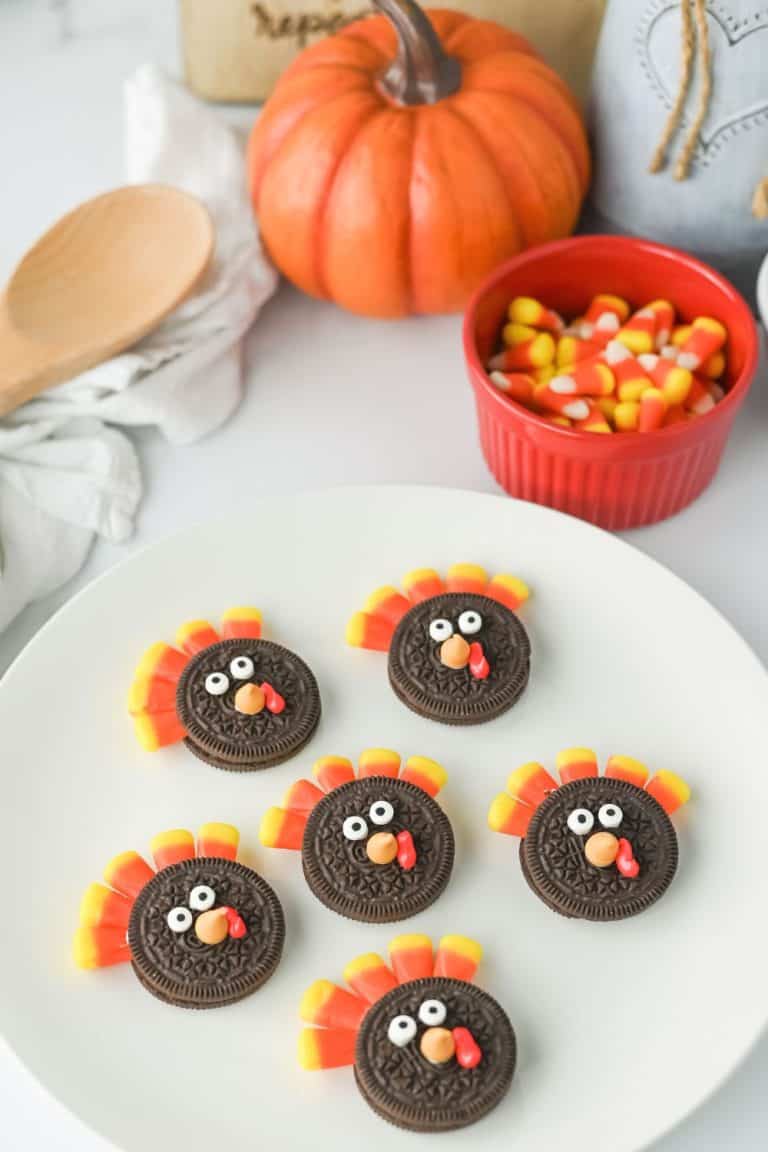 Cutest No Bake Turkey Oreo Cookies Ever Made